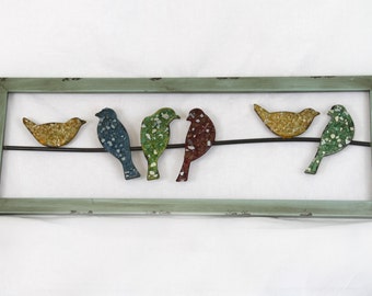 Wire Bird Hanging - Etsy