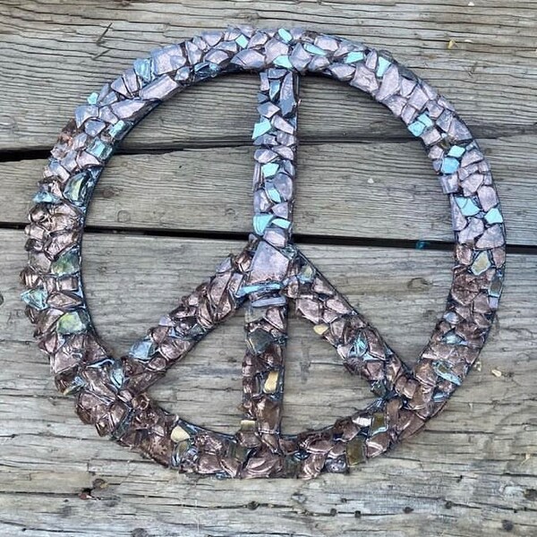 Hanging Peace Sign - Etsy