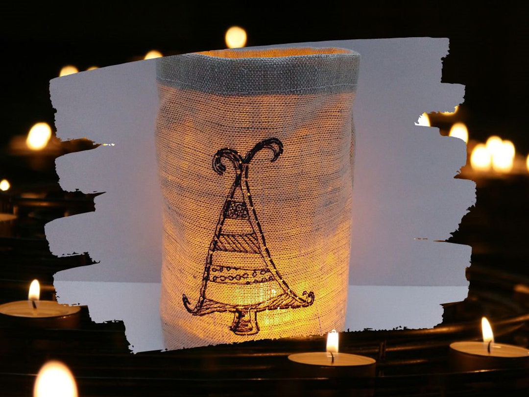 Embroidered WINDLIGHT christmas Tree free CHOICE OF COLOR Light Bag ...