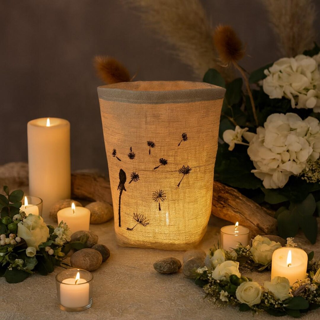 Embroidered Windlight ***FAREWELL*** //free Choice of Color// Light Bag ...