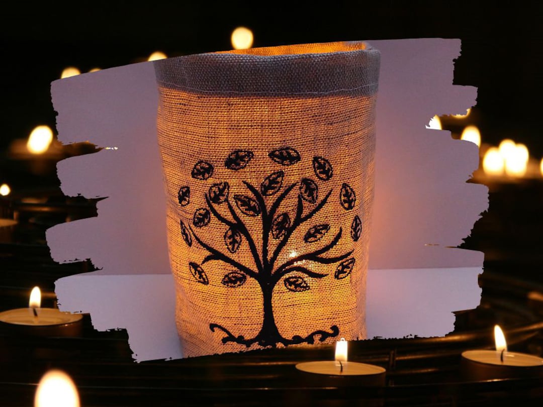 Embroidered WINDLIGHT FAREWELL // Free Choice of Color // Light Bag ...