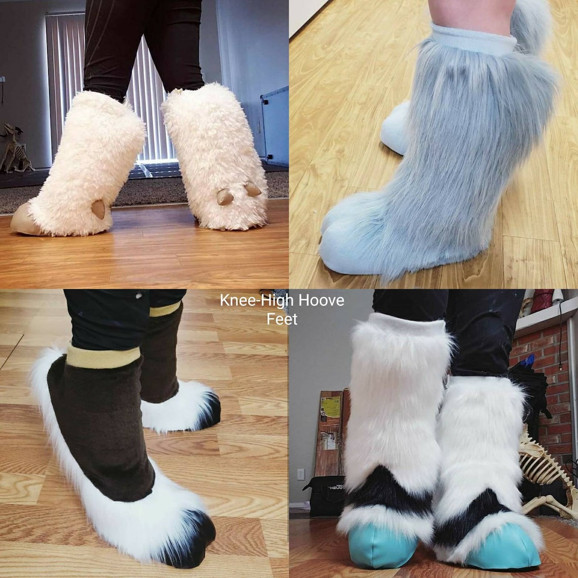 Custom Outdoor or Indoor Fursuit Feetpaws Dance Friendly NO | Etsy