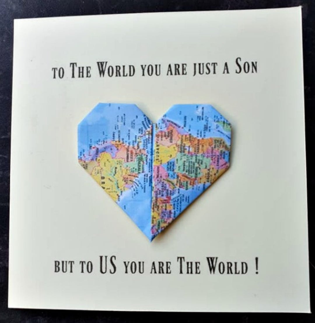 Birthday Card for Son,birthday Cards for Sons,personalised Card for Son ...