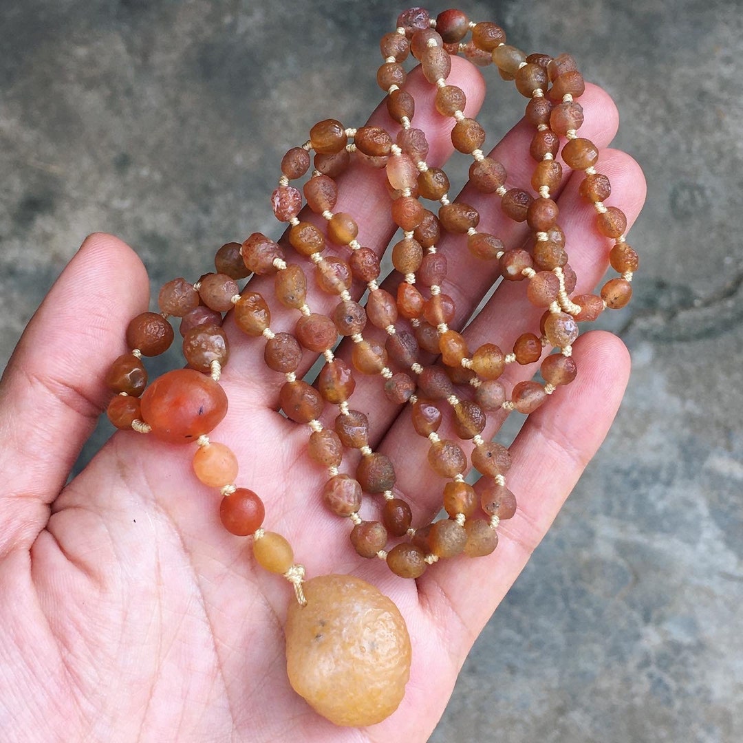 Mini Blood Vessel _ Golden Brown Vein Agate _ Candy _ Gobi Desert Rough ...