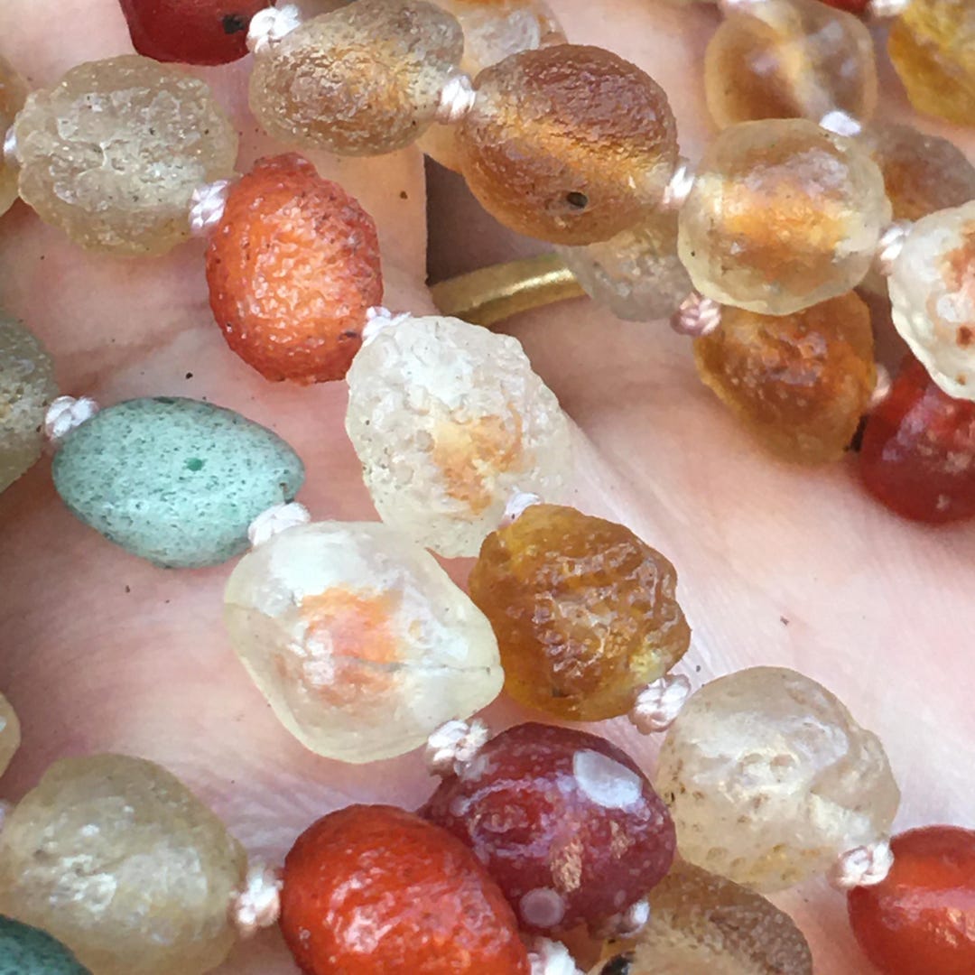 6-7mm Sugar Heart Candy _ Gobi Stone _ Gobi Desert Rough Stone _ Gobi ...