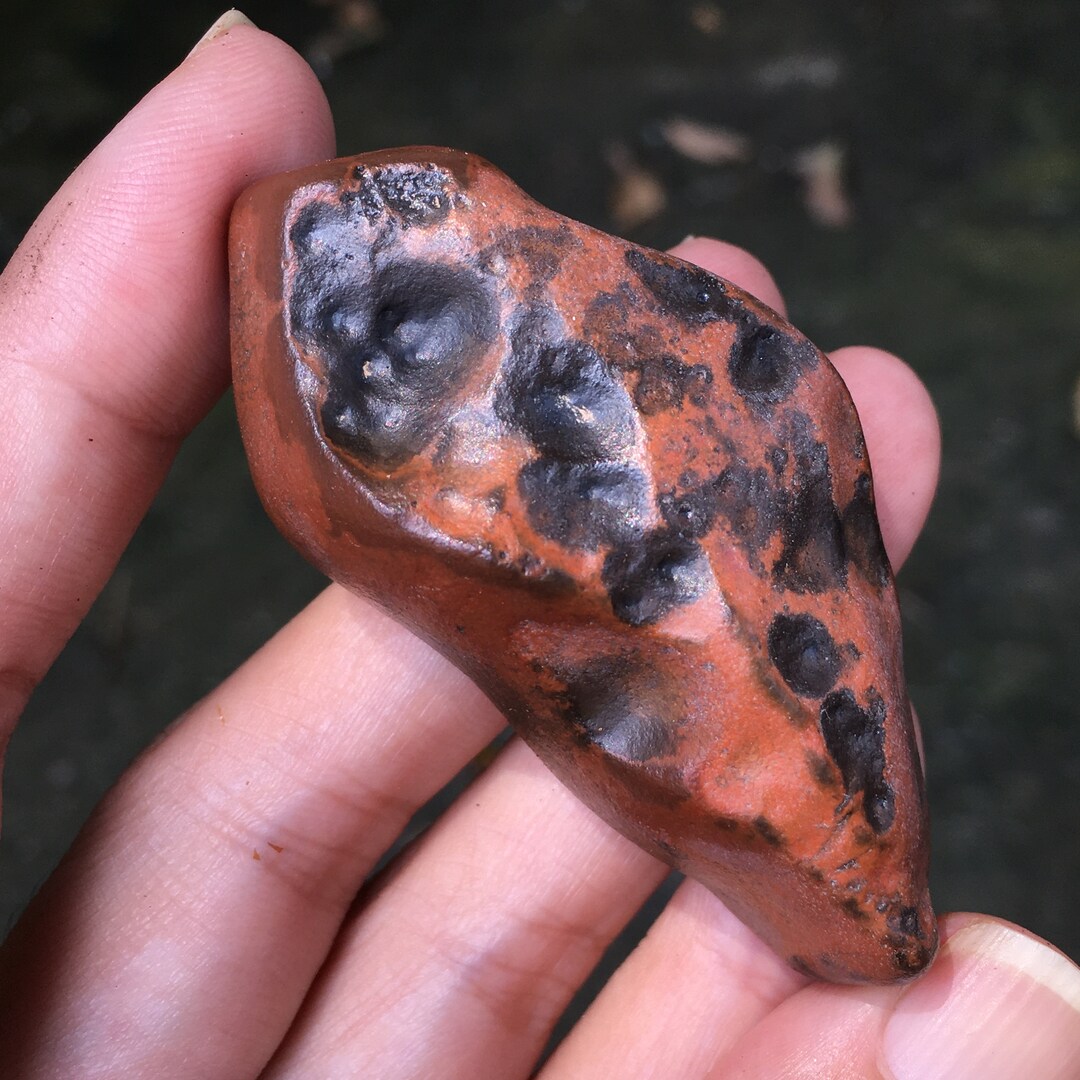 Glossy Red Black Gobi Mudstone _ 2 Sides Texture _ Gobi Desert Rough ...
