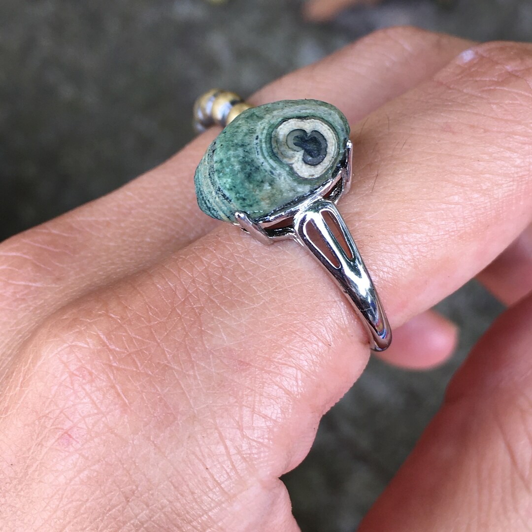 Green Grass Pattern Eye _ Gobi Stone _ Gobi Desert Rough Stone _ Gobi ...