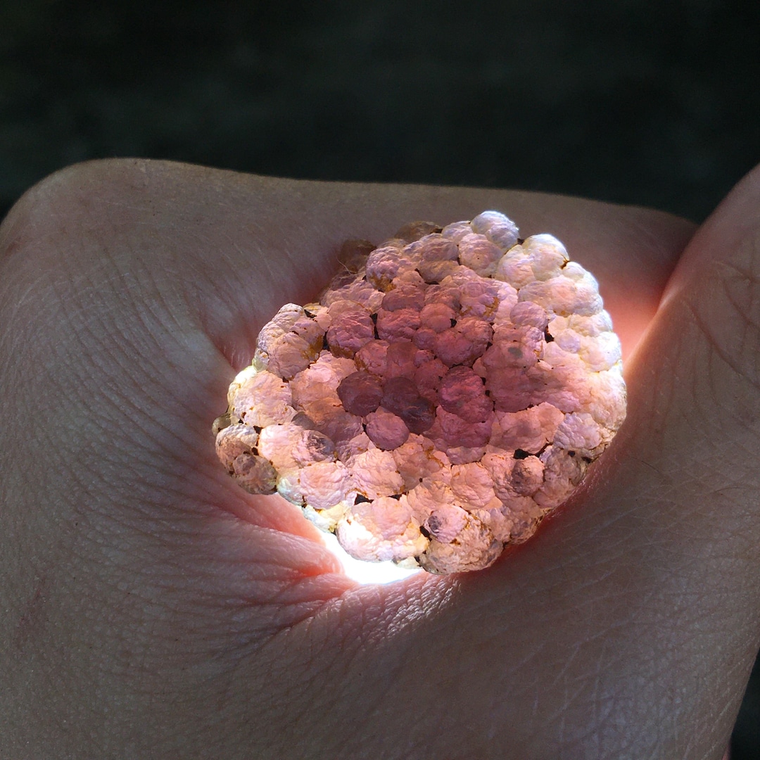 Mud Purple _ Black Mountain Bubble Agate _ Gobi Agate _ Gobi Desert ...