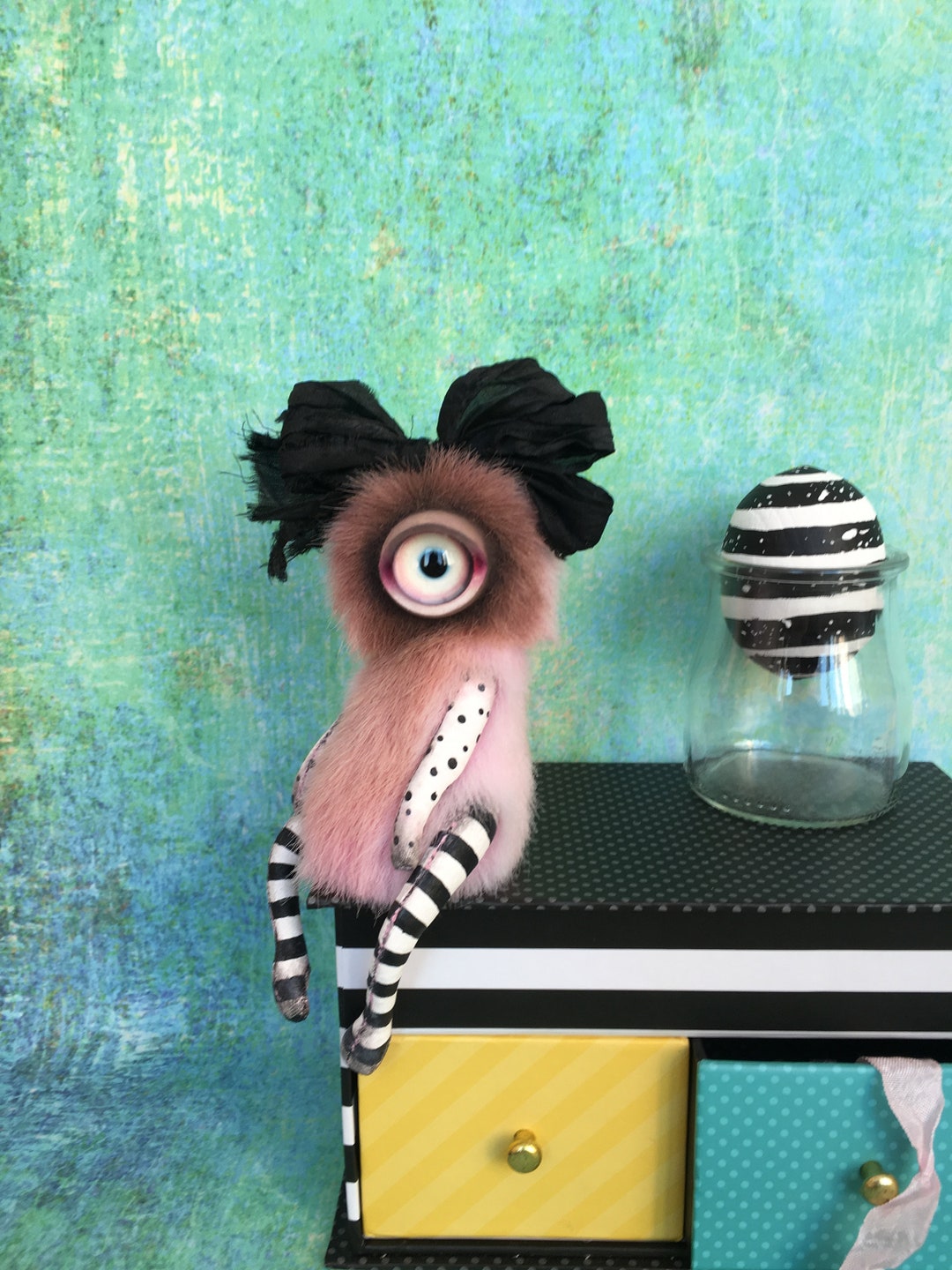 Pink Mini Cyclops_made TO ORDER in July - Etsy