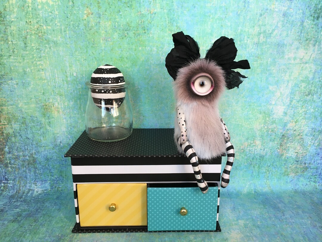 Blue Mini Cyclops_made-to-order - Etsy