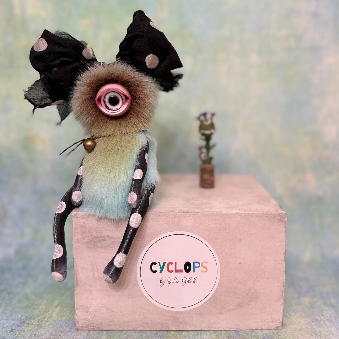 Blue Mini Cyclops - Girl; Doll _MADE-TO-ORDER! - Etsy
