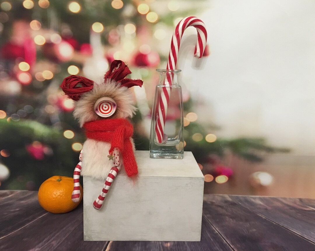 Christmas Crazy Mini Cyclops_made-to-order! - Etsy