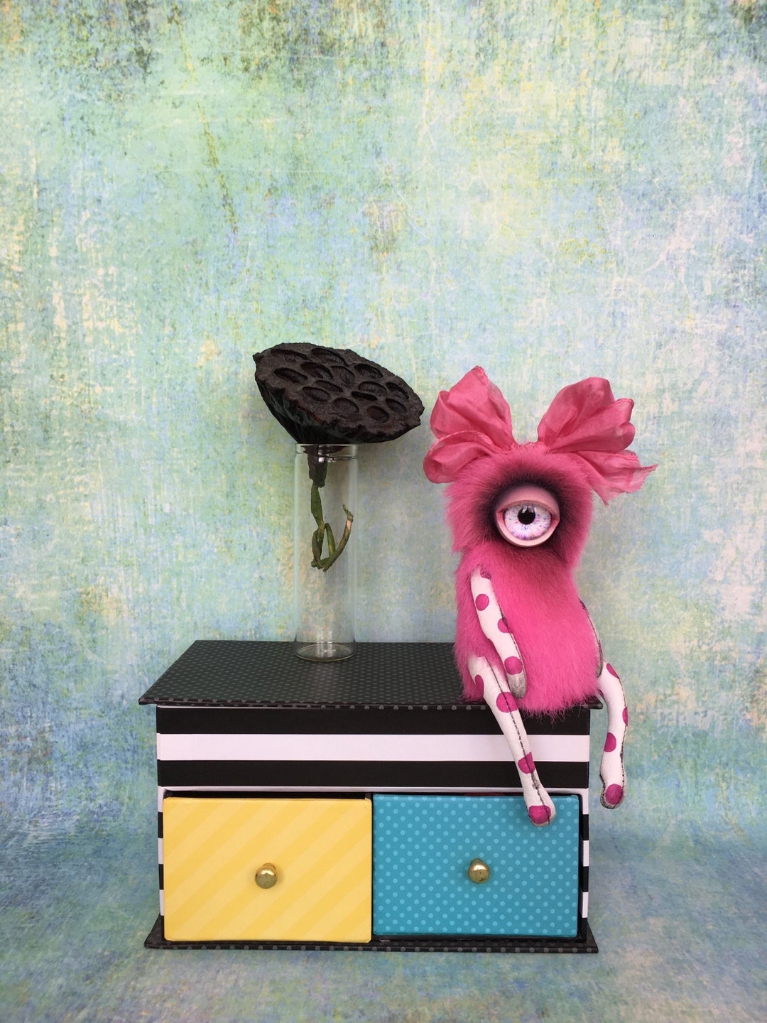Pink Mini Cyclops_made TO ORDER in November! - Etsy