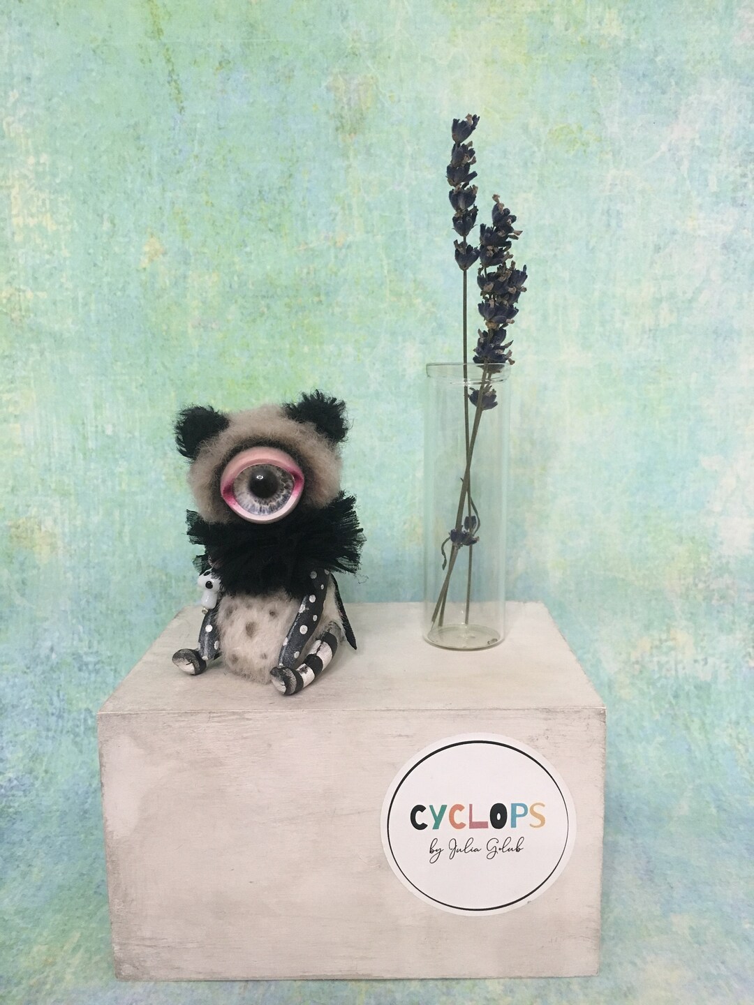 Teddy Panda - Cyclops Mini-mini Size_made-to-order! - Etsy
