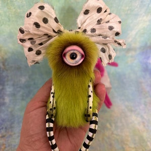 Green Mini Cyclops Girl_made TO ORDER in March - Etsy