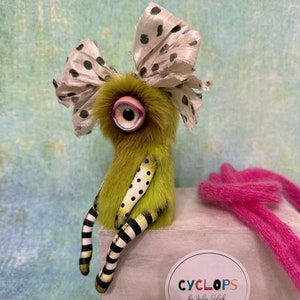 Green Mini Cyclops Girl_made TO ORDER in March - Etsy