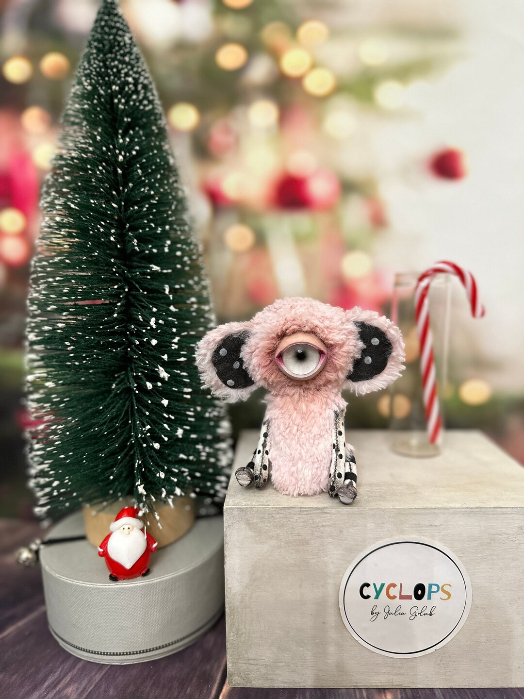 Pink Cyclops-cheburashka Mini-mini Size_made TO ORDER in November! - Etsy