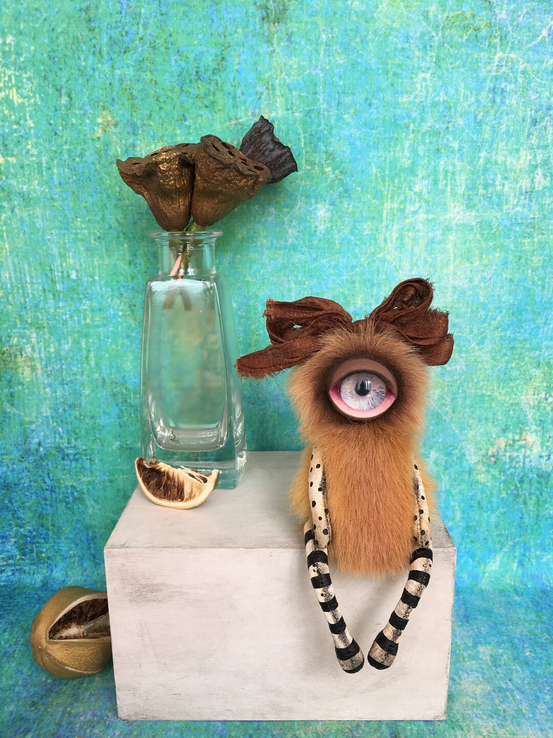 Apricot Mini Cyclops_made TO ORDER in May - Etsy