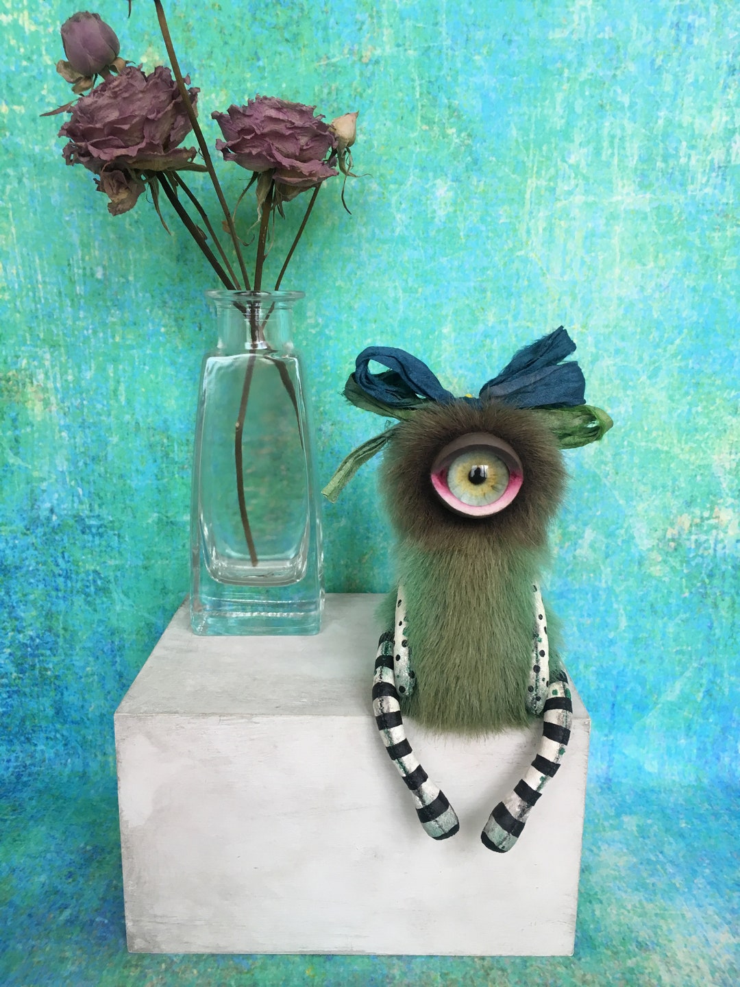 Green Mini Cyclops_made TO ORDER in April - Etsy