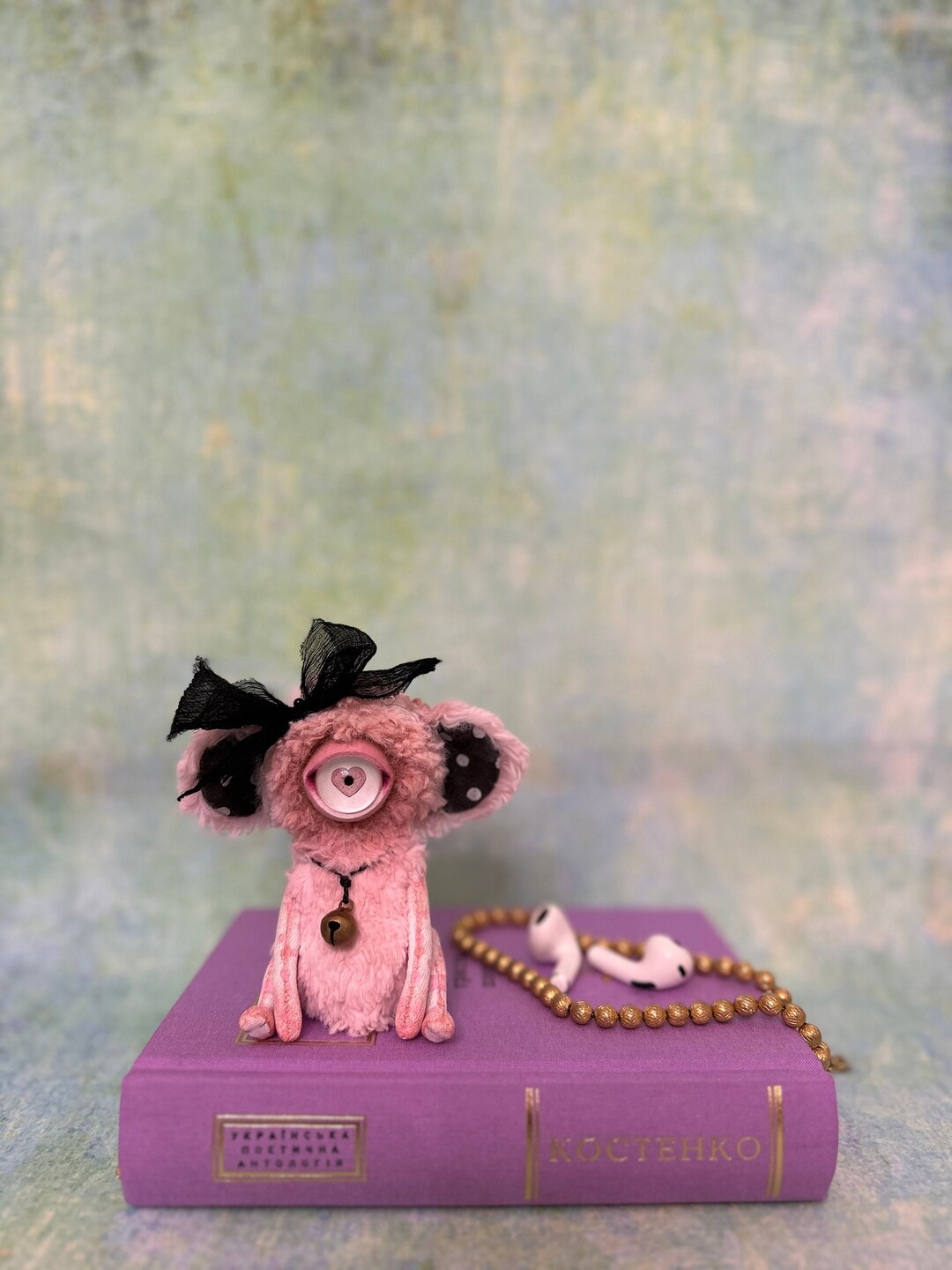 Pink Cyclops-cheburashka Mini-mini Size_made-to-order! - Etsy