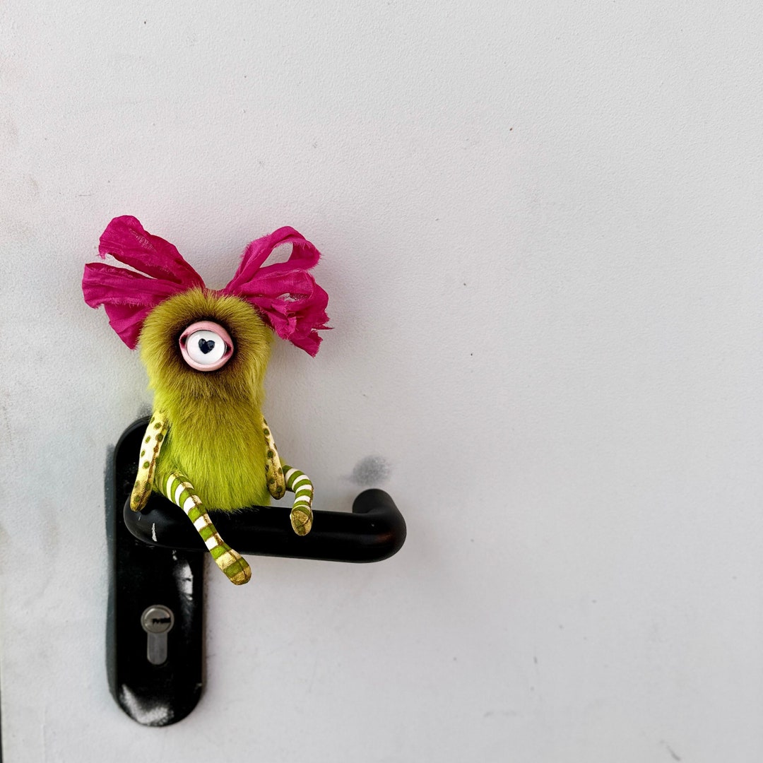 Green Mini Cyclops-girl_made-to-order! - Etsy