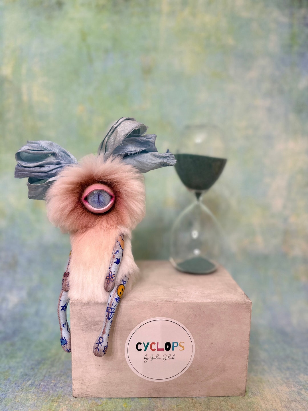 Tattoo Mini Cyclops Girl_made TO ORDER in March - Etsy