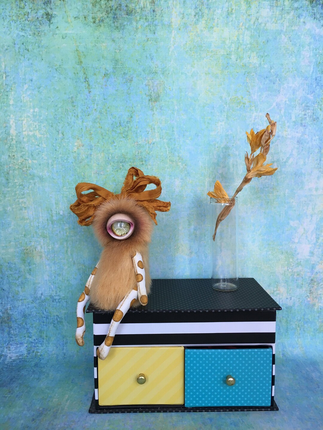 Golden Ocher Mini Cyclops_made-to-order! - Etsy