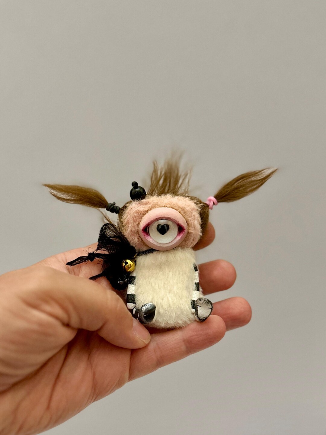 OOAK Cyclops Baby Art Doll – Handmade Miniature Monster - Etsy