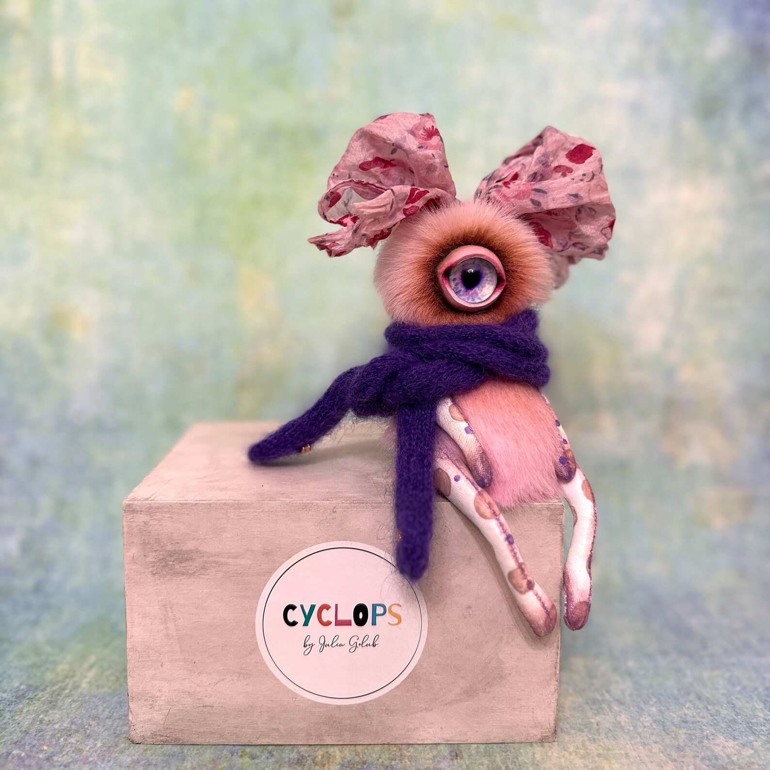Pink Mini Cyclops With Heart Eye_made-to-order! - Etsy