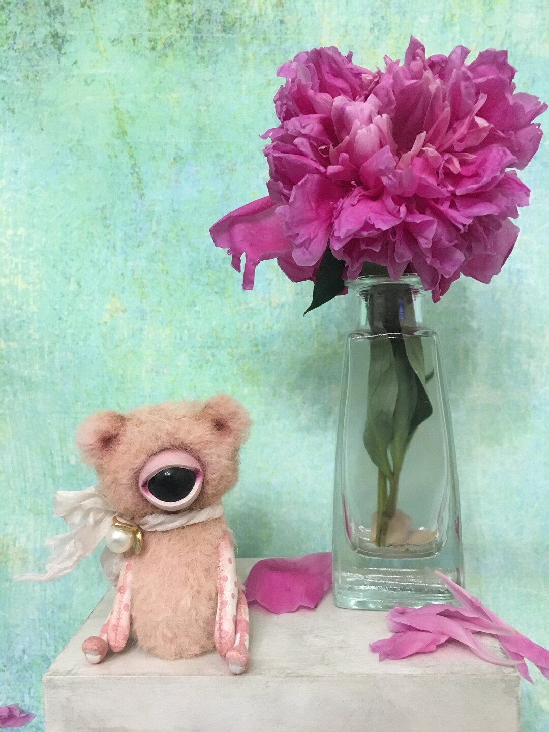 Powder Cyclops-bear Small_made-to-order! - Etsy