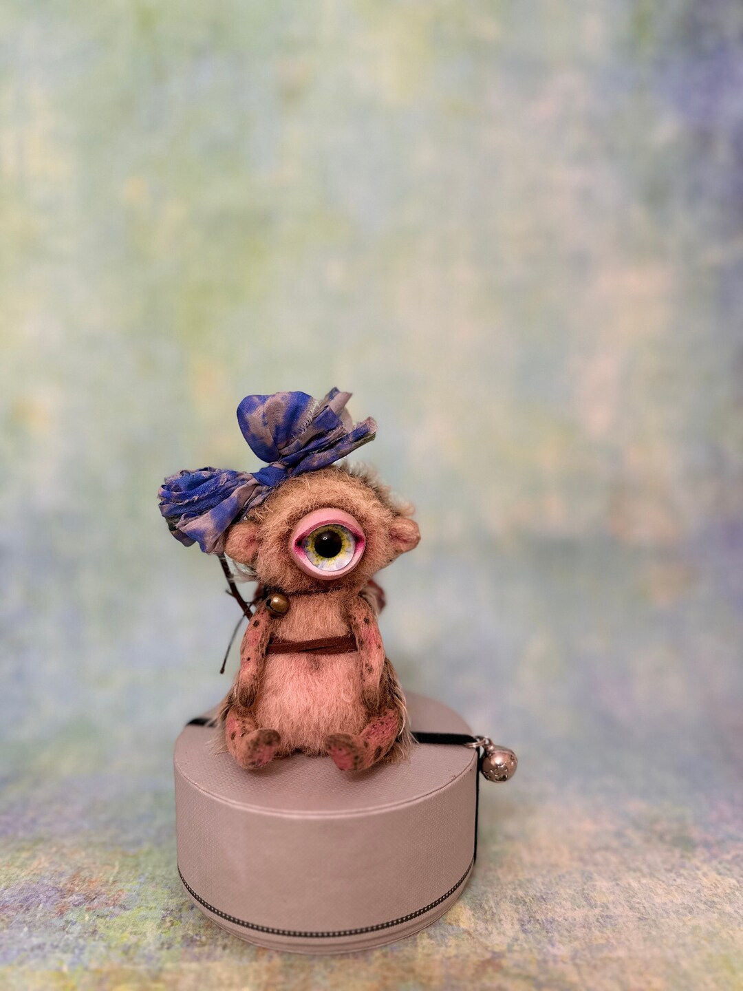 Hedgehog Cyclop - Doll; Teddy Bears Friend; Friend for Blythe_made-to-order! - Etsy