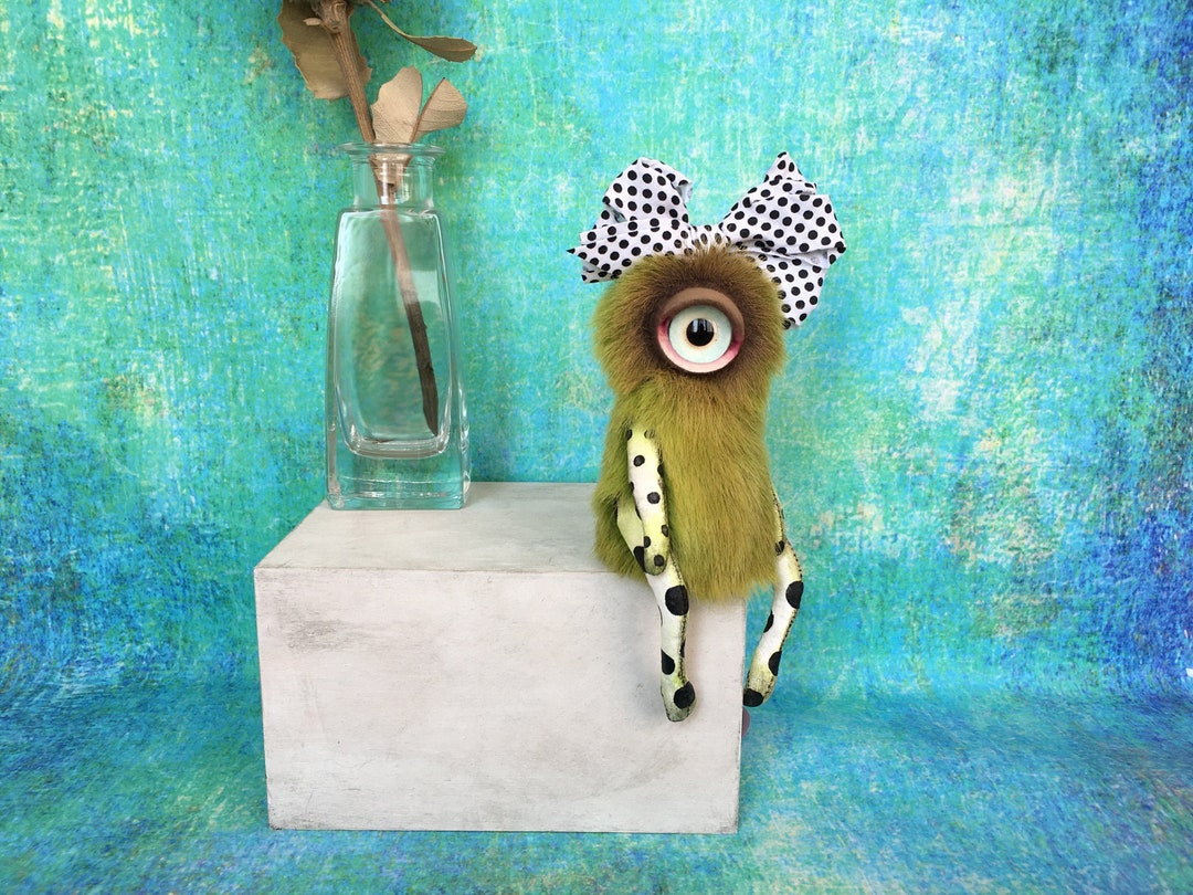 Green Mini Cyclops_made TO ORDER in May - Etsy
