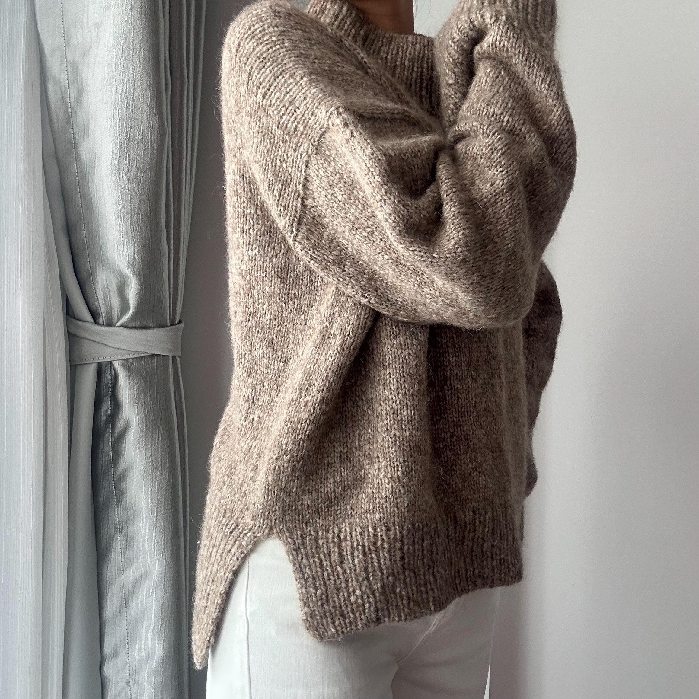 Knitting Pattern | the PULLOVER 01 | Basic Sweater Pattern | Topdown ...