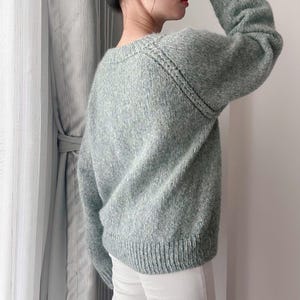 Knitting Pattern | the PULLOVER 02 | Basic Sweater Pattern | Topdown Raglan Knitting Beginner ...