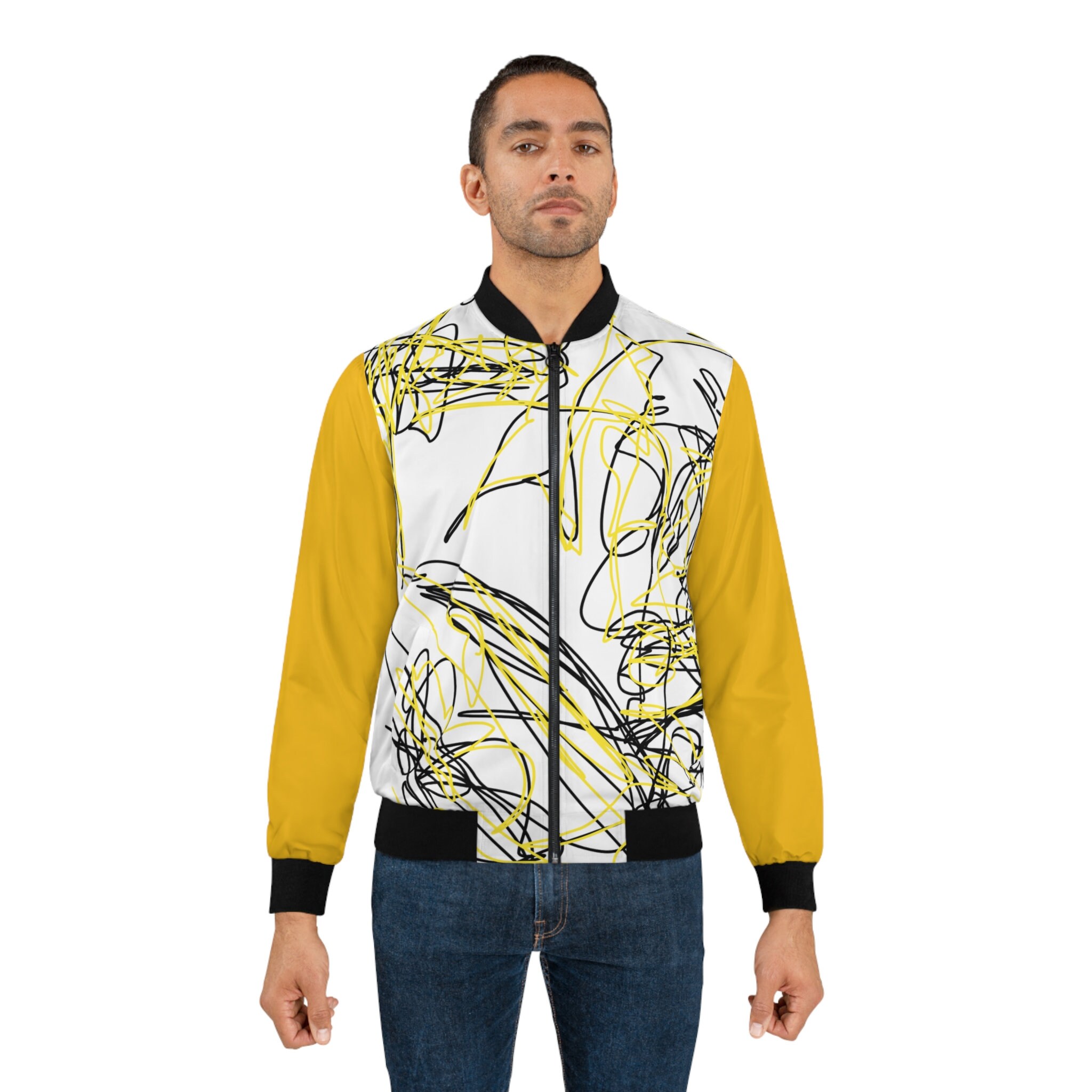 Men's AOP Bomber Jacket - Etsy