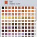 Smbalways Thread Chart CSV for Brother Pe-design 10 (260 Colors) - Etsy