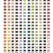 Smbalways Thread Chart CSV for Brother Pe-design 10 (260 Colors) - Etsy