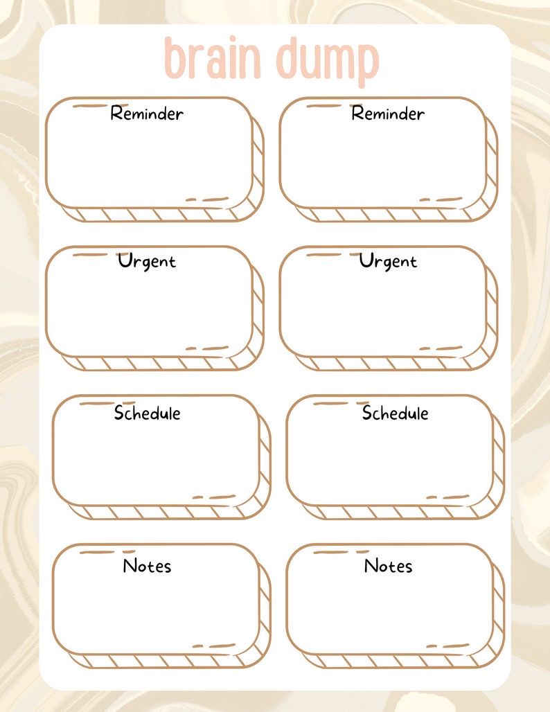 Mind Unleashed: Your Ultimate Brain Dump Journal - Etsy