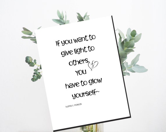 Give Light Quotes If You Want To Give Light To Others, You Have To