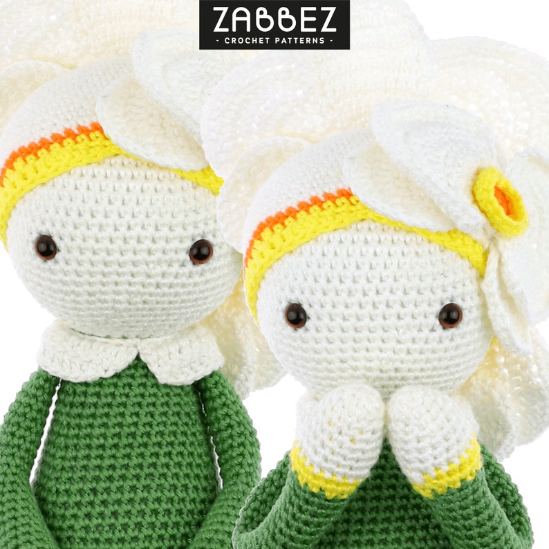 Crochet Pattern Amigurumi Doll "orchid Ollie" PDF - Etsy