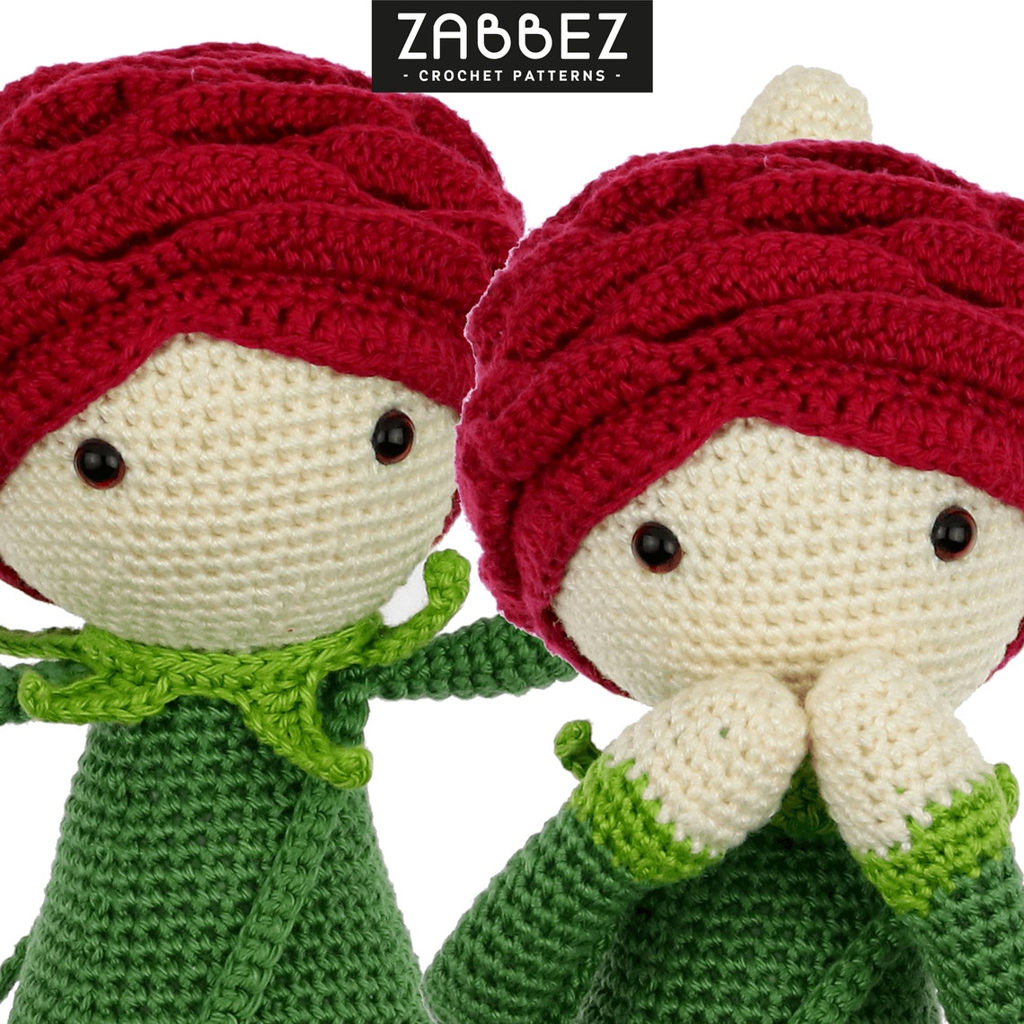 Crochet Pattern Amigurumi Doll "rose Roxy" PDF - Etsy