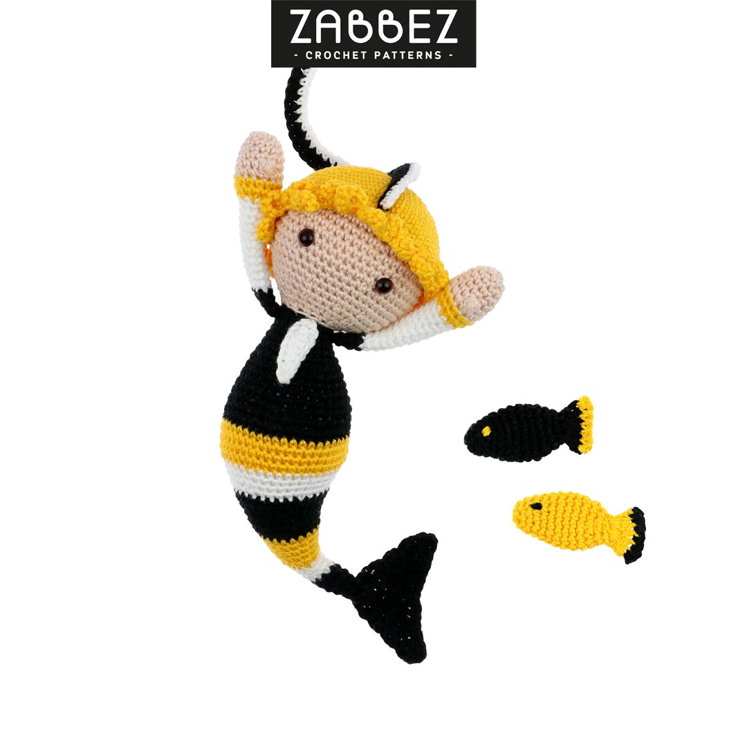 Crochet Pattern PDF: Bannerfish Wim - Etsy