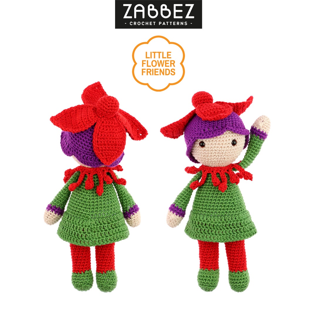 Crochet Pattern PDF: Little Fuchsia Fay - Etsy