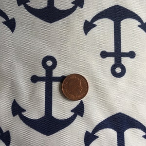 Matt PVC Cotton Coated Nautical Fabric , Water Resistant, Table Cloths ...