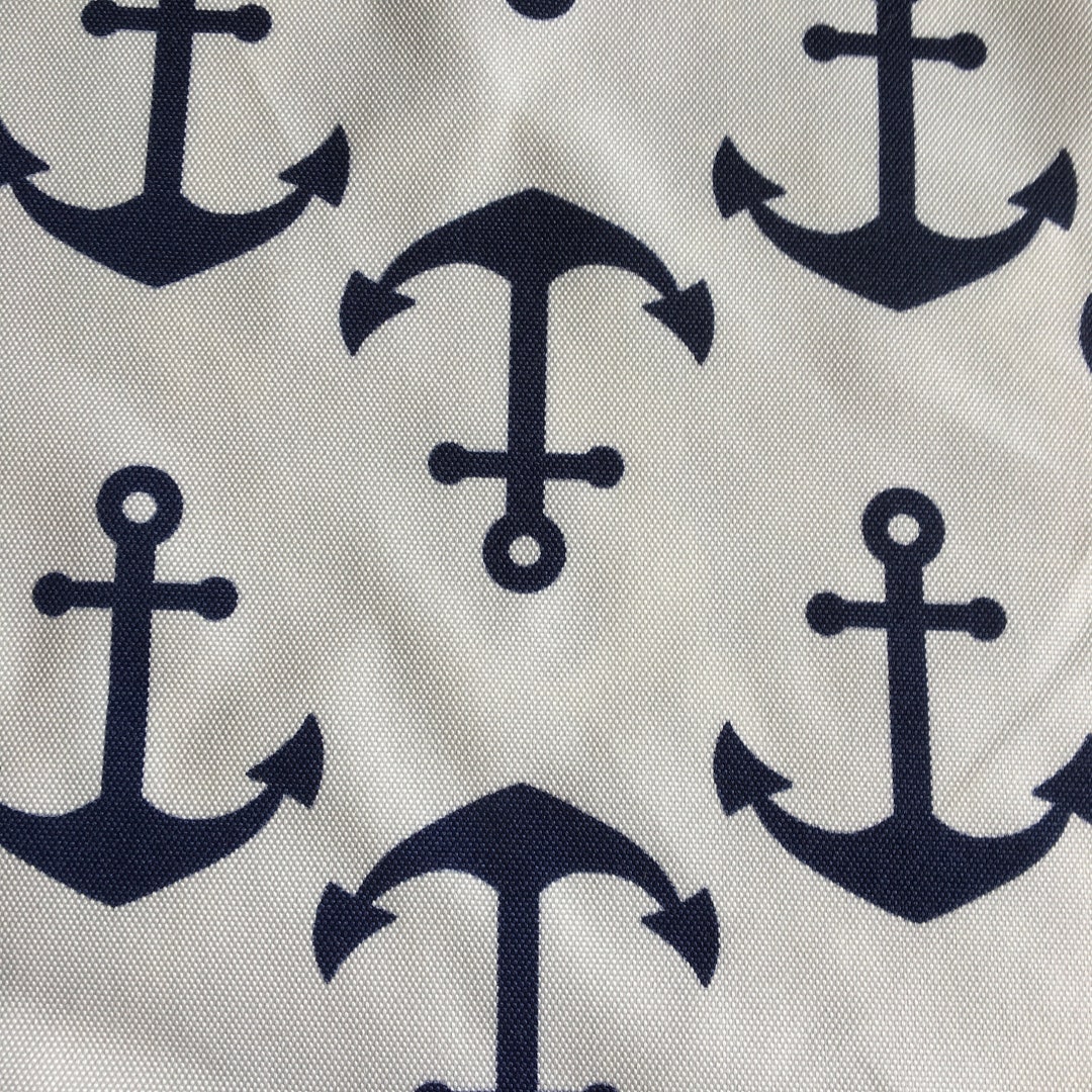 Matt PVC Cotton Coated Nautical Fabric , Water Resistant, Table Cloths ...