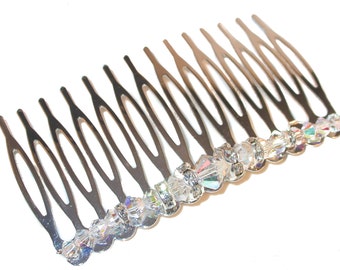 Crystal Hair Comb - Etsy