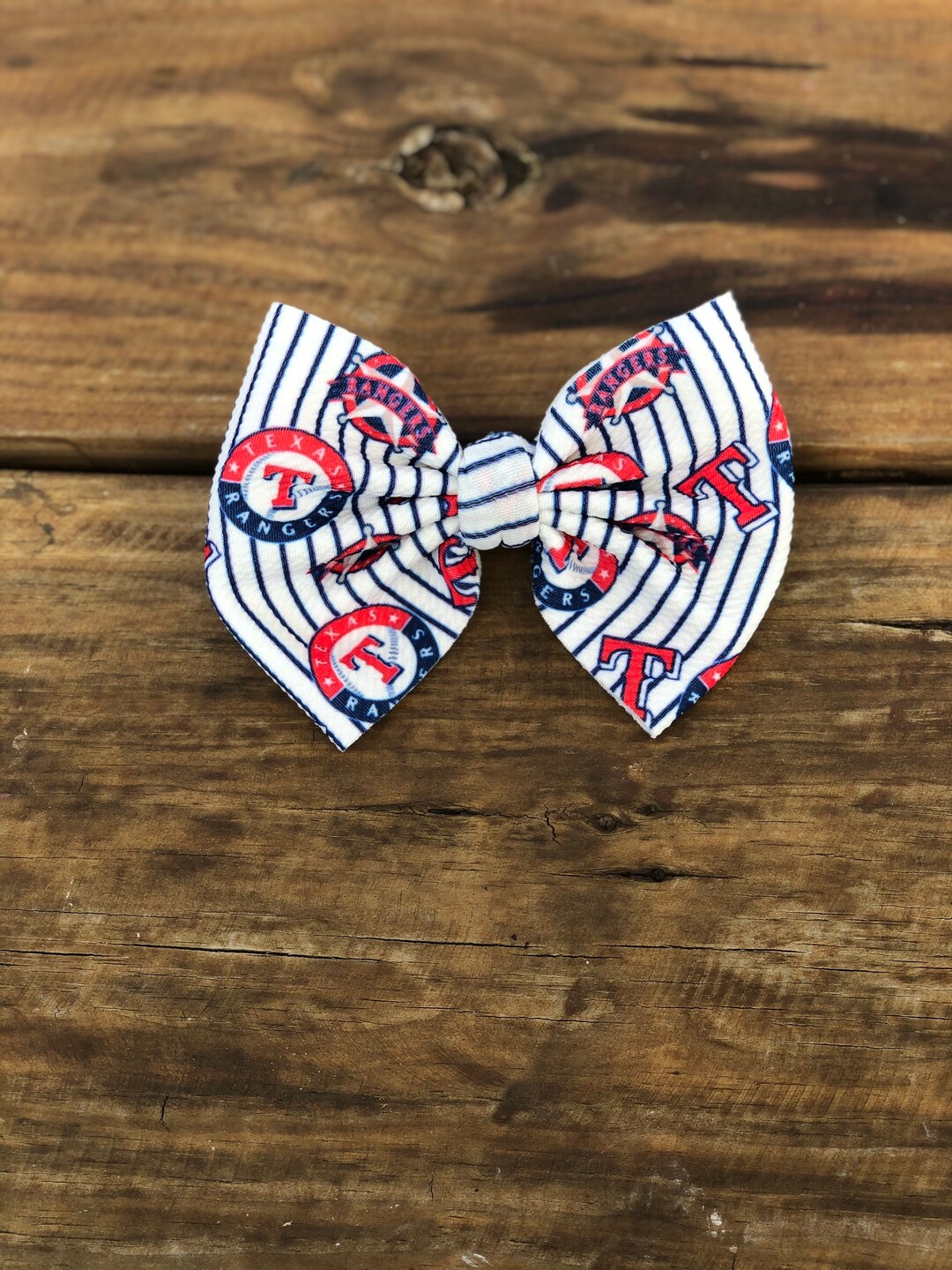 Texas Ranger Hair Bow - Etsy