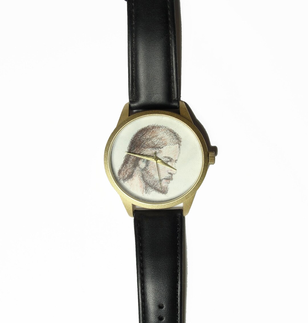 Hand Painted Jesus Watch - One of a Kind Portrait - Etsy