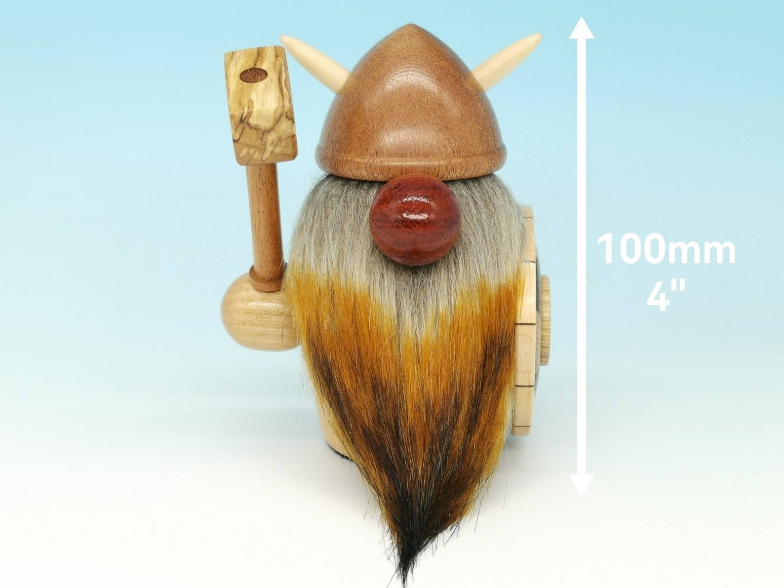 Wooden Viking Gonk Made by Silvanwoodturning. Ideal for That - Etsy