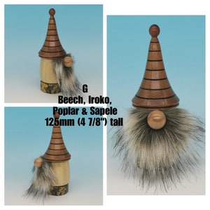 Handmade Decorative Wooden Gonk Ornaments Sent Gift Wrapped - Etsy Canada